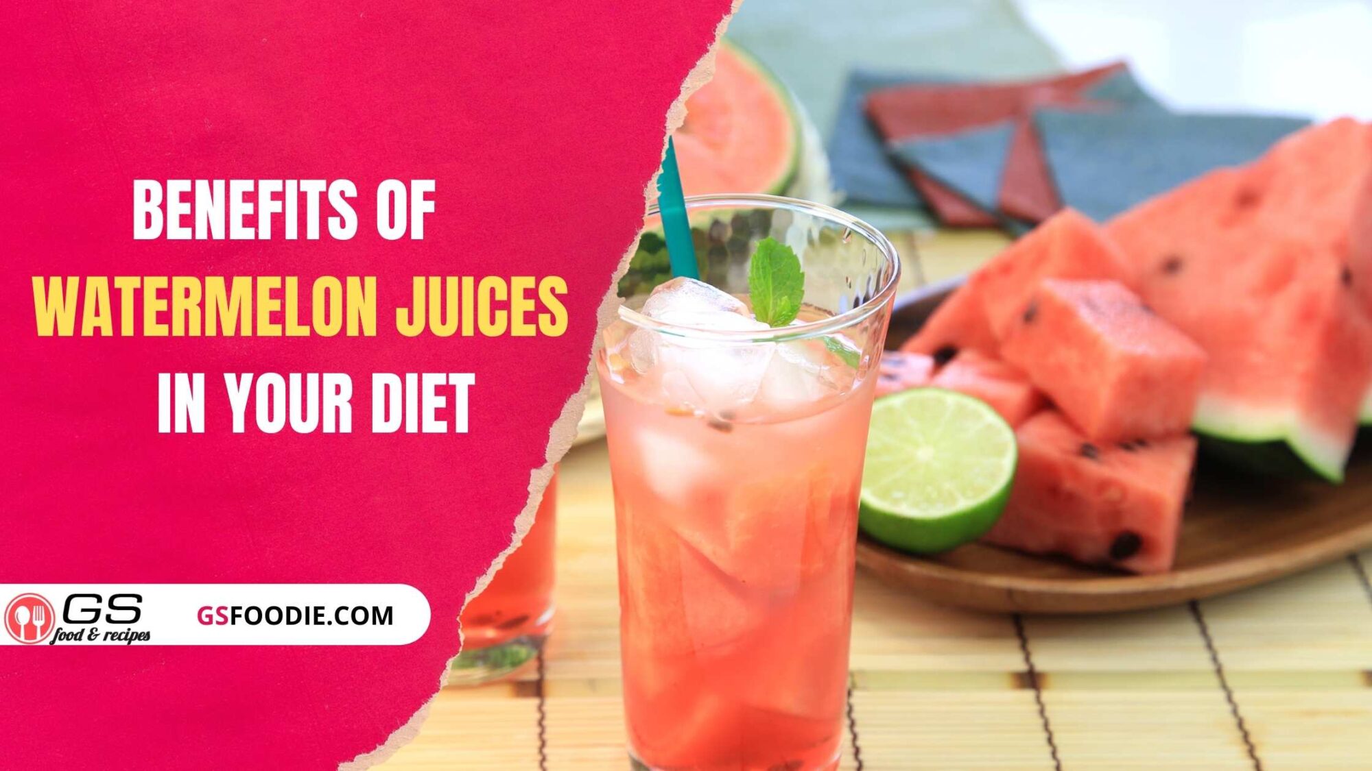 Health Benefits Of Watermelon Juice | Watermelon Feta Salad Recipe